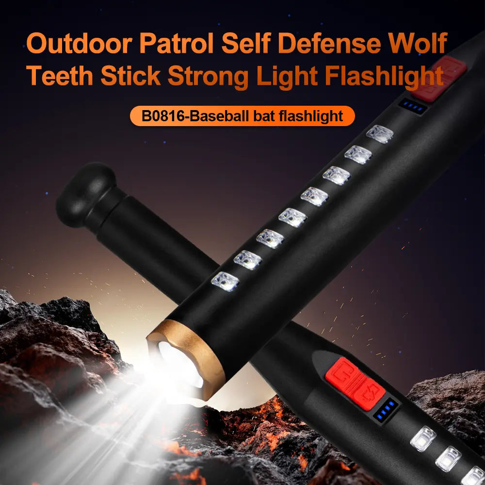 Helius B0186 Bat Shape Self Defense Security Flashlight | Helius ...